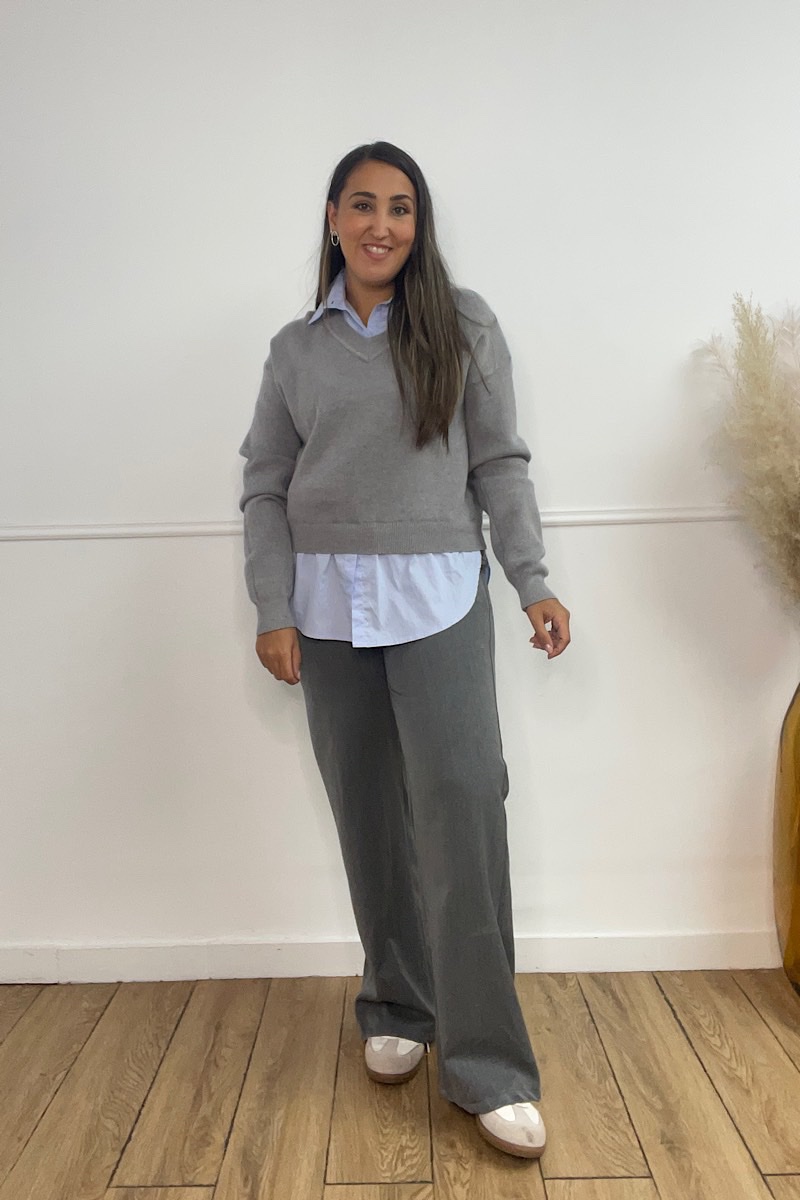 Jersey Gris Style – Sacha’s Closet