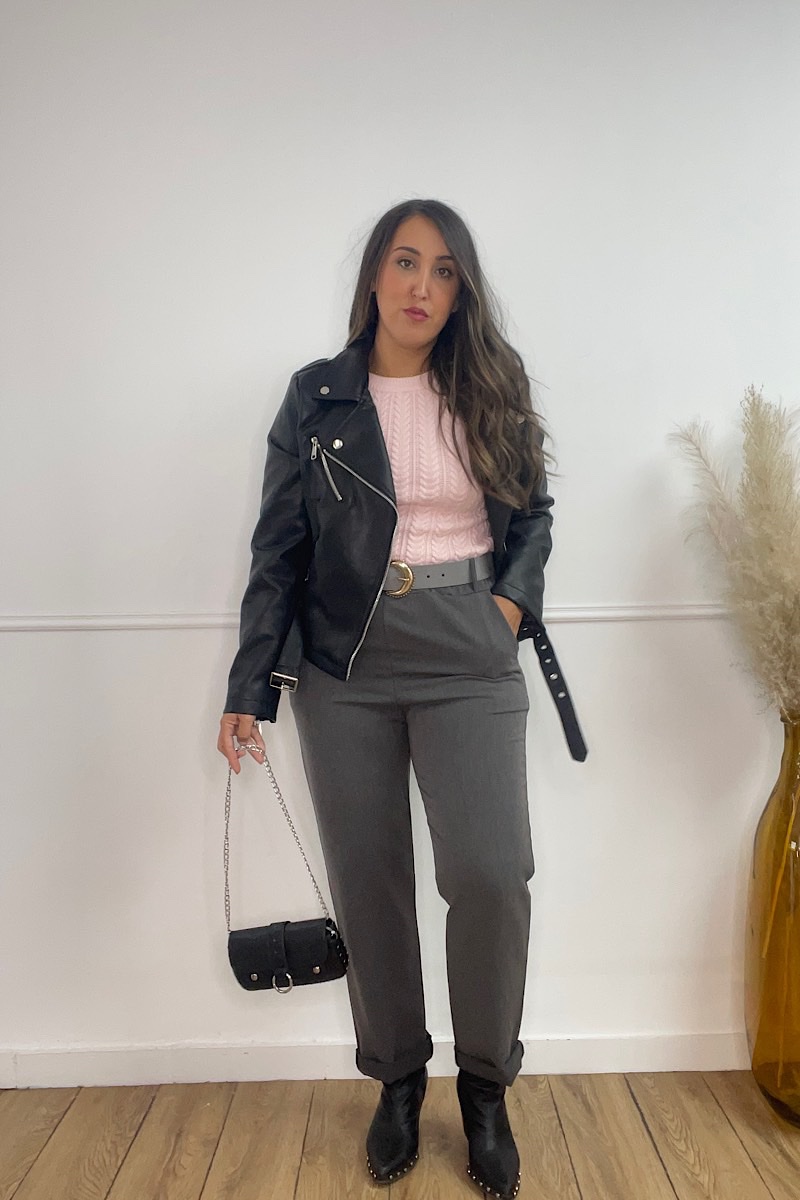 Pantalón Gris Sandra – Sacha’s Closet