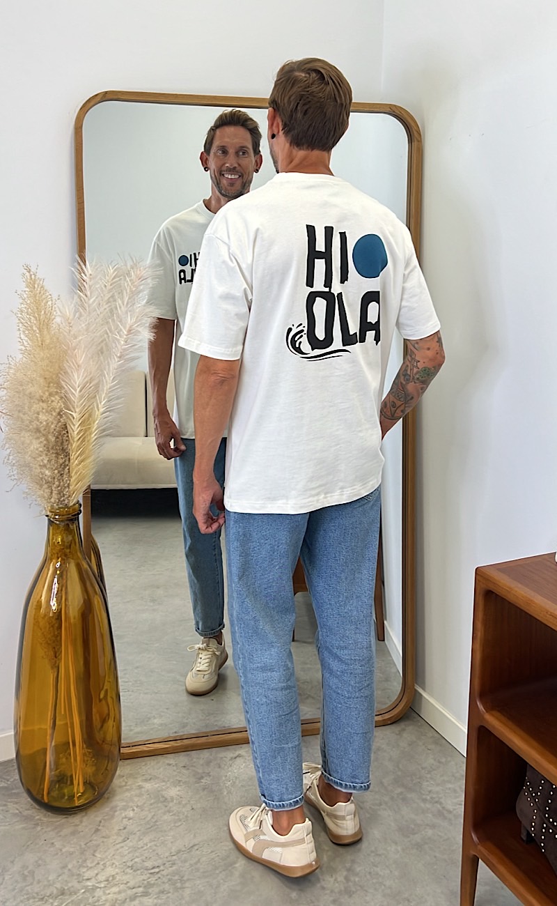 Camiseta Hello Man - Sacha's Closet