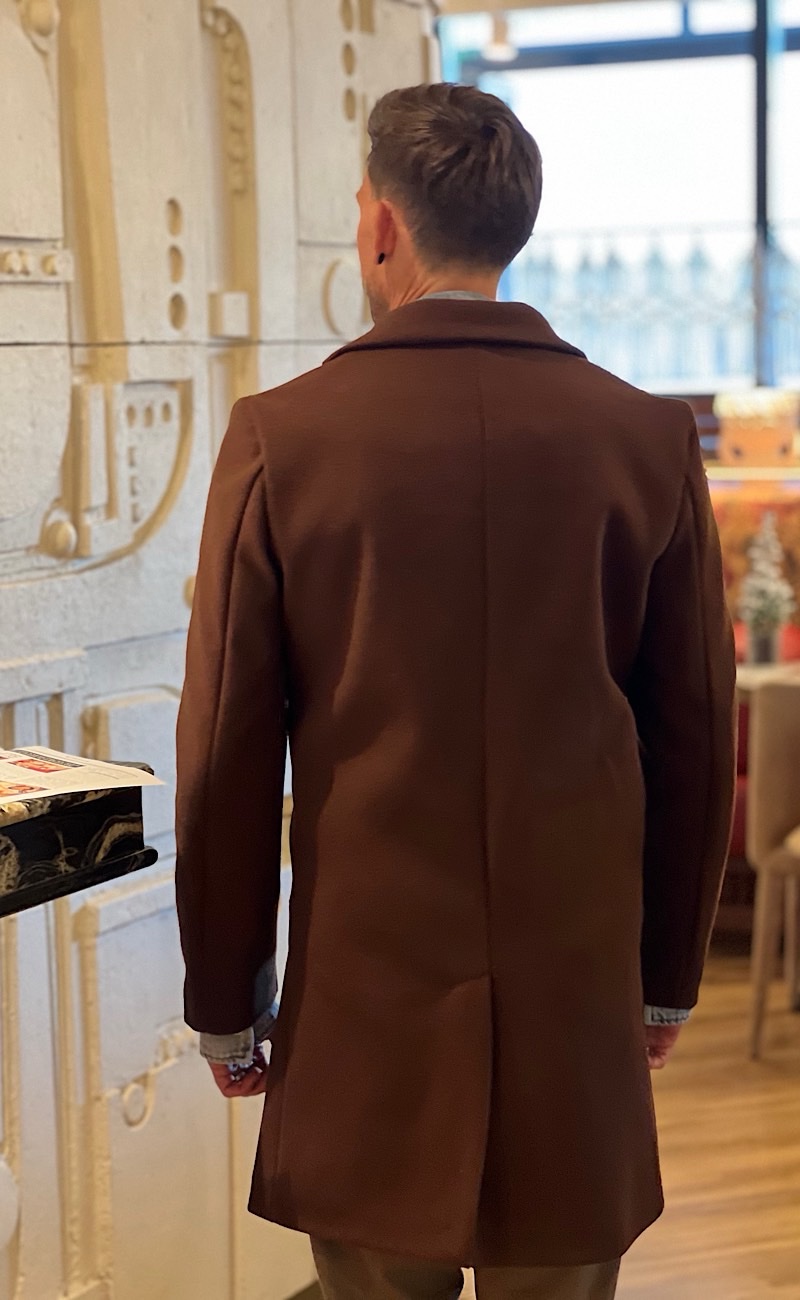 Abrigo Marron Lucas - Sacha's Closet