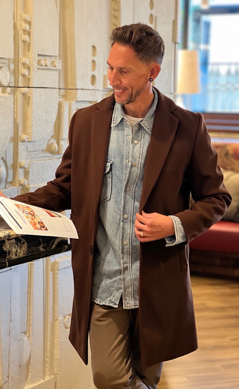 Abrigo Marron Lucas - Sacha's Closet