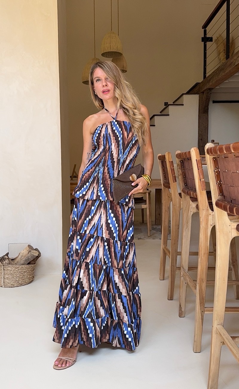 Vestido Marron Sahara - Sacha's Closet